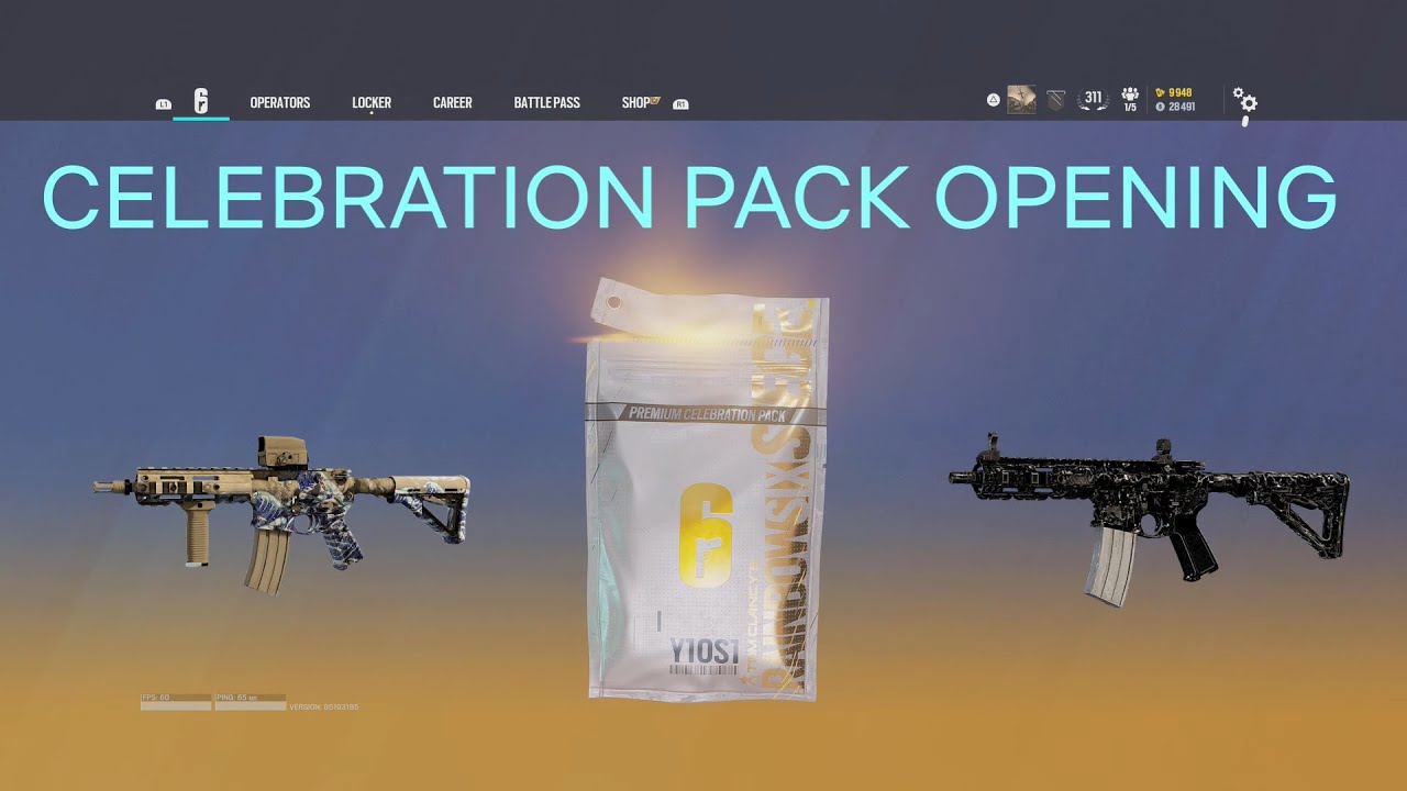 *HUGE* 50+ Celebration Packs Opening - Rainbow Six Siege - YouTube