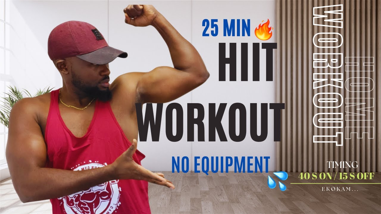 25 MIN HIIT Workout - How BURN FAT, SWEAT & HAVE FUN - YouTube