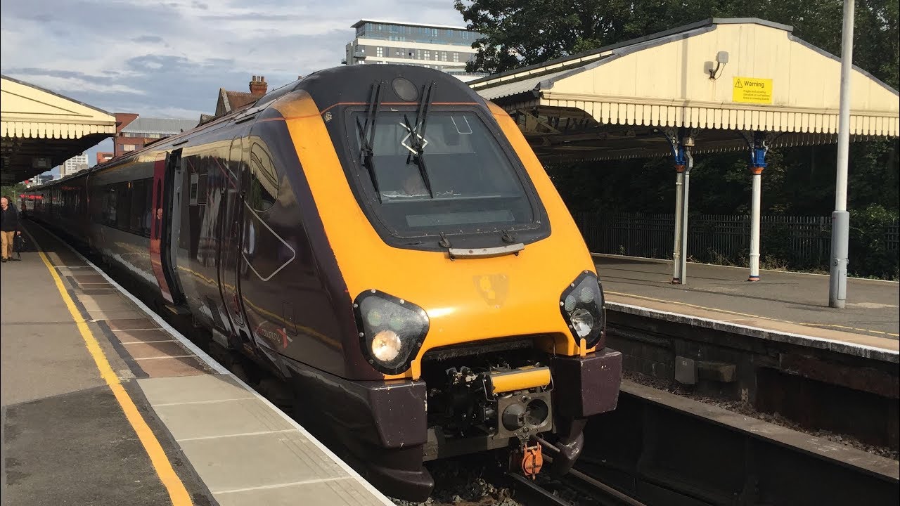 Class 221 121 departs Basingstoke for Bournemouth 28/8/19 - YouTube