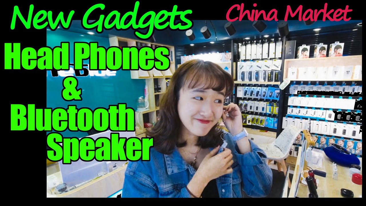 New Gadgets Head Phones and Bluetooth Speakers | Electronic Market ...