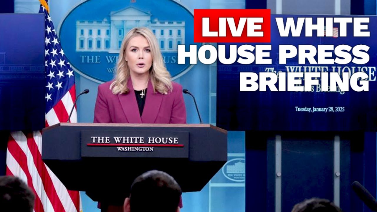 WATCH LIVE: White House Press Briefing with Stephen Miller and Karoline ...