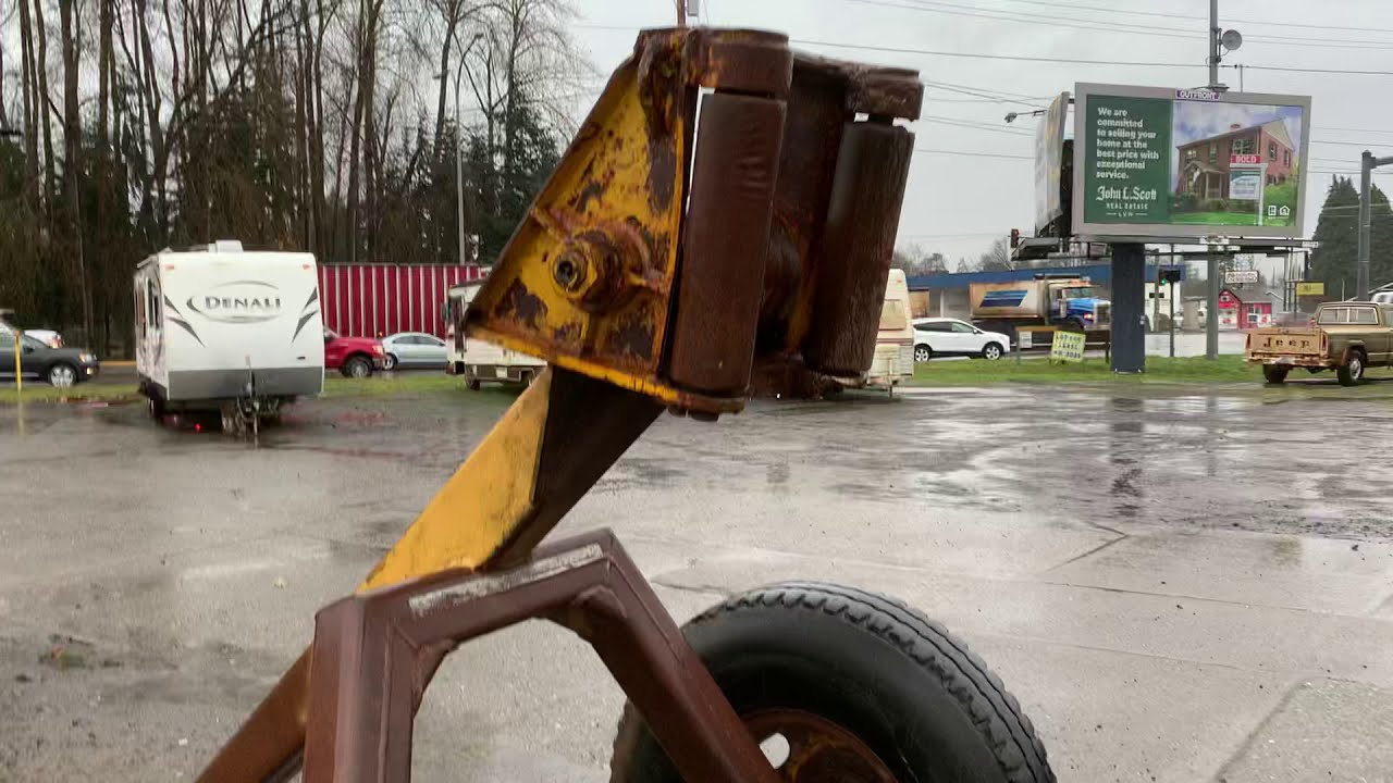 Small logging arch - YouTube