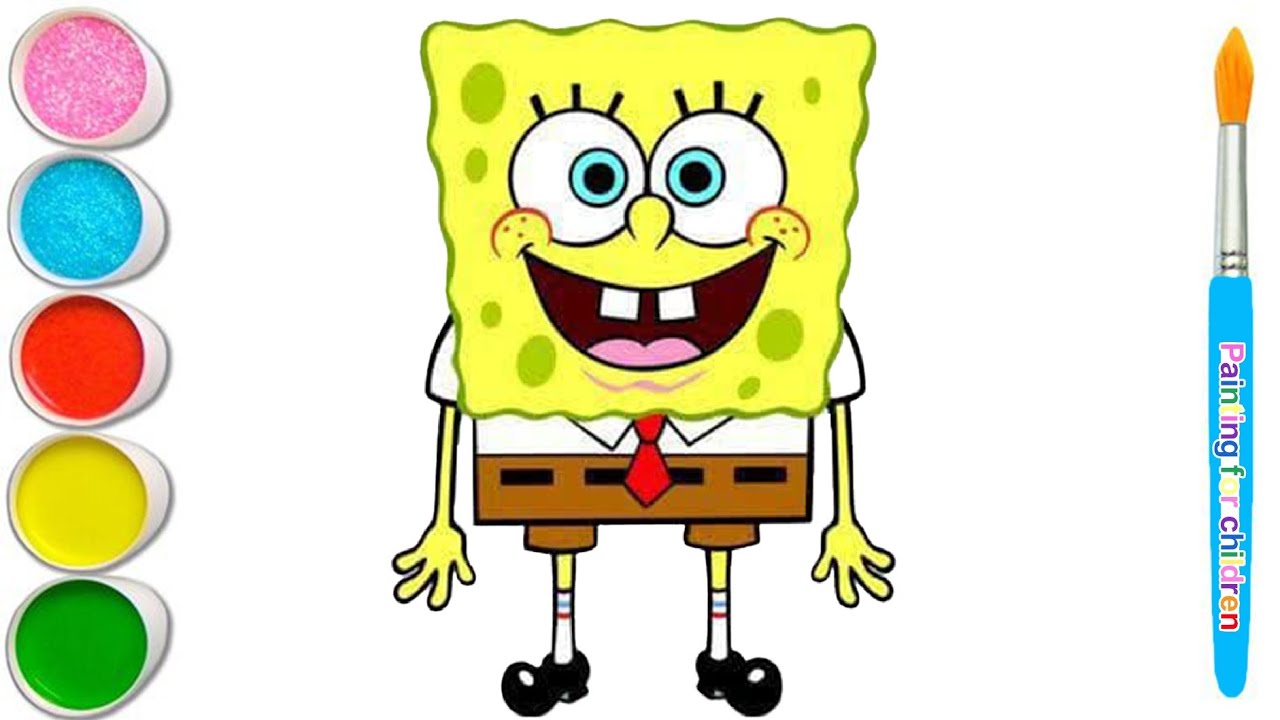 SpongeBob drawing ⁦|⁩ Drawing of the most popular animated character ...
