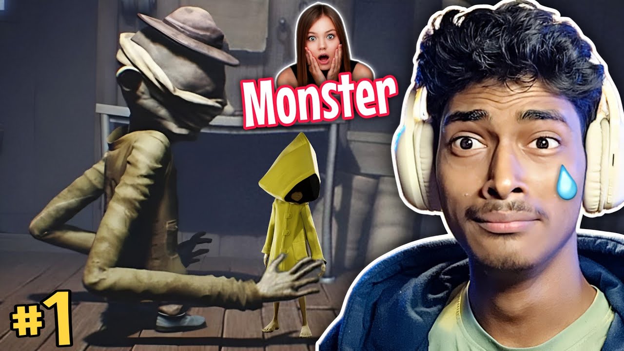 Monster Vs Me 🤯 | Blind monster | little nightmares Gameplay - YouTube