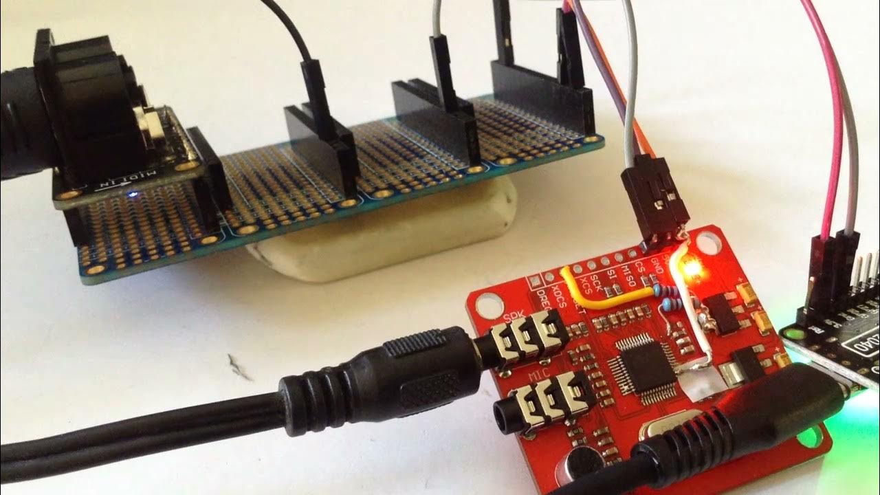 Real-time MIDI on a Cheap VS1053 Module - Part 2 - YouTube