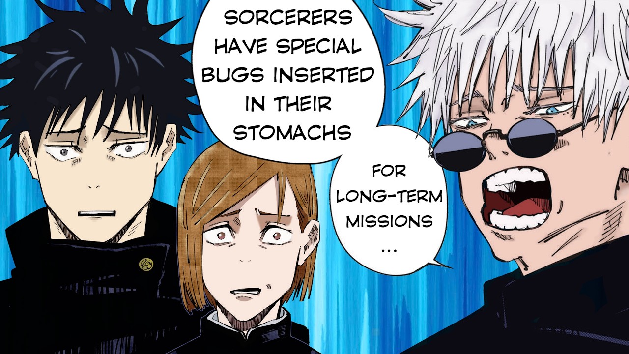 Jujutsu sorcerers don't need bathrooms due to cursed critters in their ...