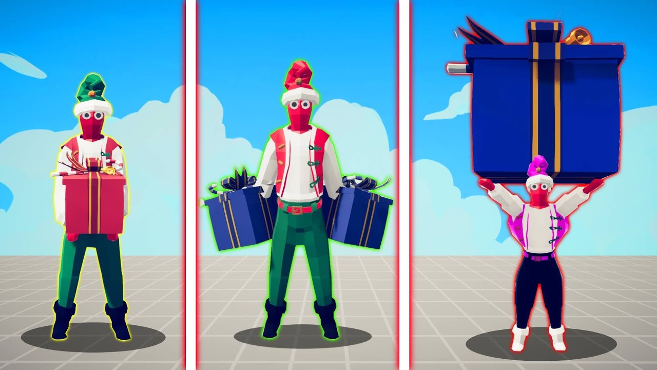 EVOLUTION OF SUPER PRESENT ELF | TABS - Totally Accurate Battle ...