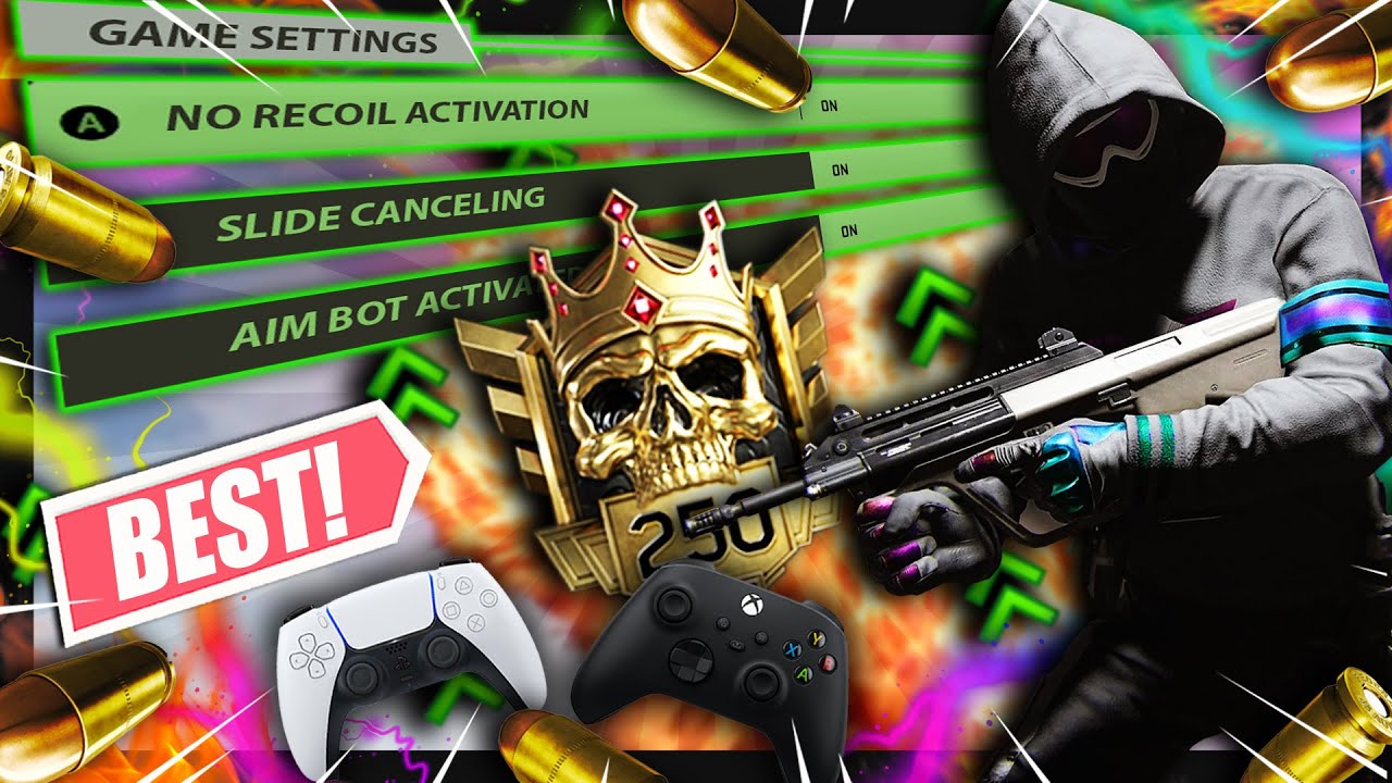 HOW TO HAVE NO RECOIL? (BEST CONSOLE CONTROLLER SETTINGS for MW2 RANKED ...