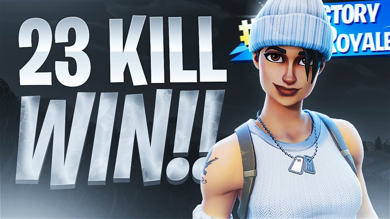 23 KILL WIN SOLO VS SQUADS! - Fortnite Battle Royale - YouTube