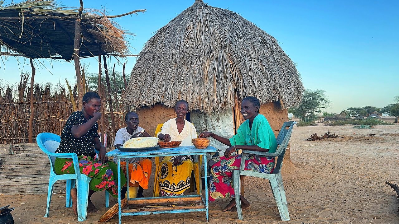 African Village life#cooking Village food for Breakfast - YouTube
