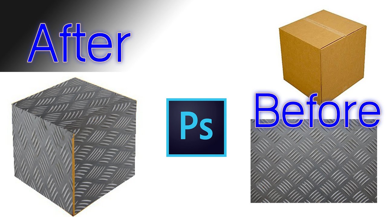 Create 3D box Packaging Design Mockup in Photoshop | MRR SOPHAT - YouTube