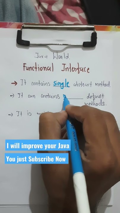 Java Functional Interface Java Javatutorial Short Shorts Youtubeshorts Programming