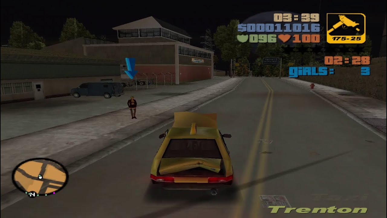 GTA3 Give Me Liberty Live Game Play Episode 6 The Fuzz Ball mission ...