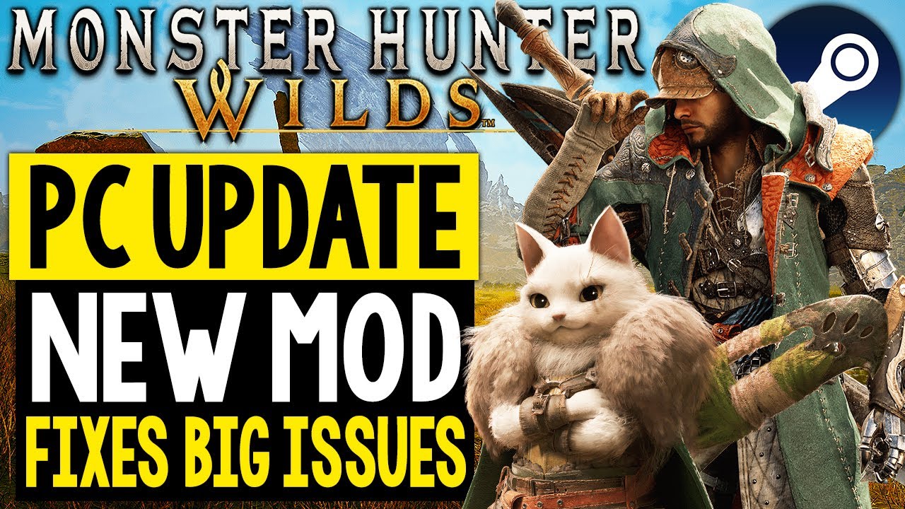 HUGE Monster Hunter Wilds PC UPDATE - New Mod Fixes BIG ISSUES - YouTube