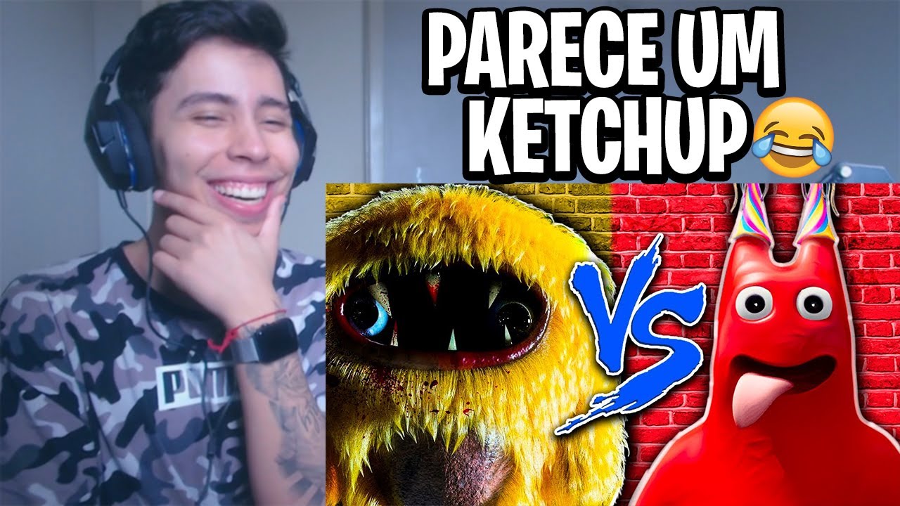 REACT Banban (Garten of Banban) Vs. Wooly Bully (Joyville) - batalha de ...