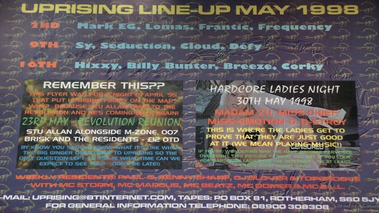 Uprising 2-5-1998 Kenny Sharp - ELL Domer Marcus - YouTube