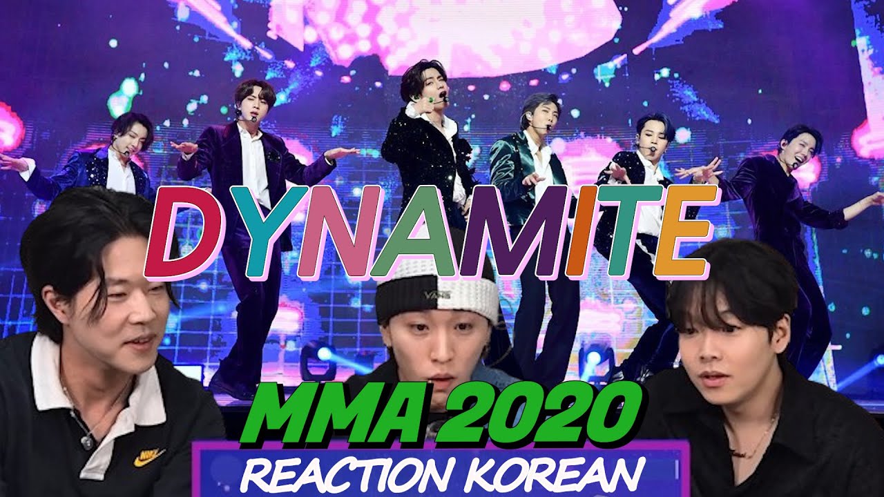 BTS(방탄소년단) - 'DYNAMITE' PERFORMANCE AT MMA 2020 | 시간 여행하는기분💜| Reaction ...