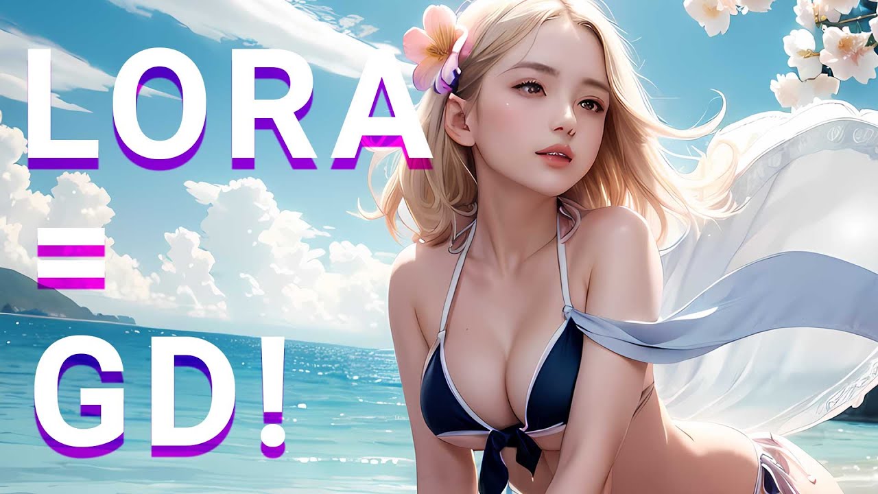 Simple fast easy AI art Stable Diffusion 04: Much better ai art with LORAs - YouTube