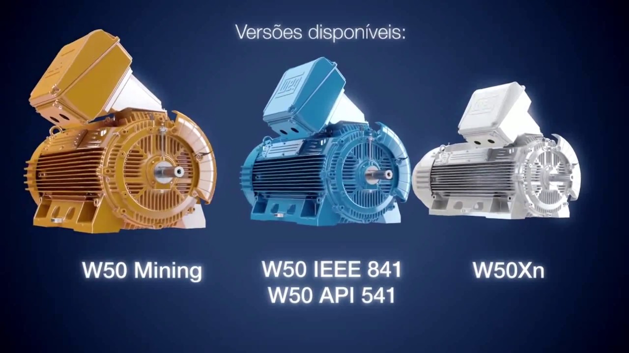 Linha de Motores WEG W50 - Minas Motores Elétricos - Barbacena - MG ...