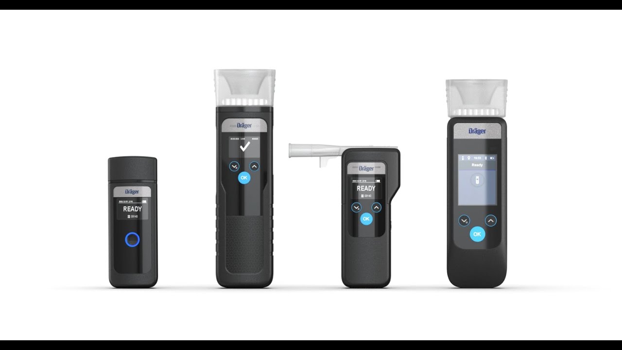 Dräger Alcotest Series - Alcohol Screening Devices - YouTube