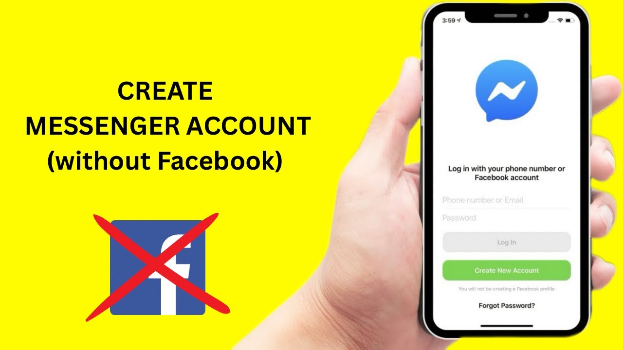 How to Create Messenger Account Without Facebook | 2025 - YouTube