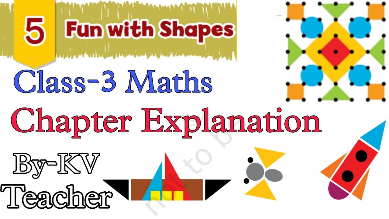 Fun with Shapes / Class-3 Maths Chapter-5 Explanation By-KV Teacher ...