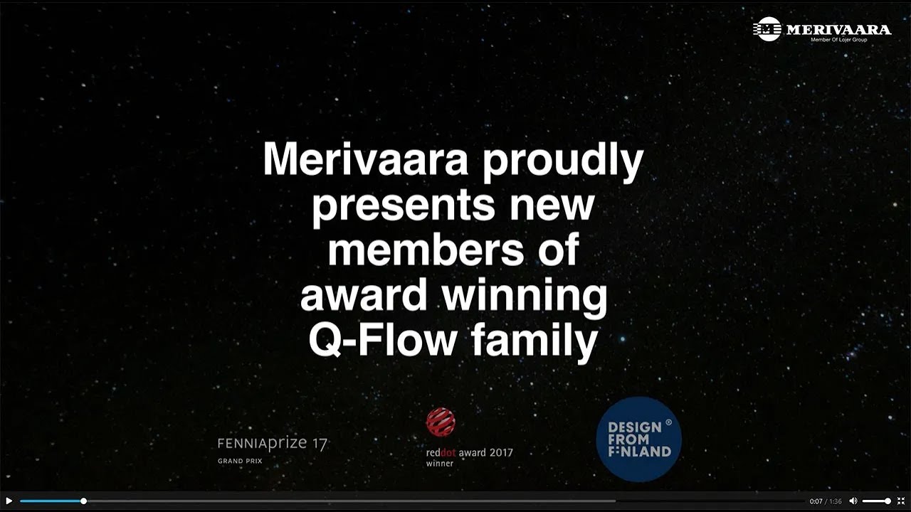 Q-Flow 1 and Q-Flow 2 - Introduction - Merivaara - YouTube