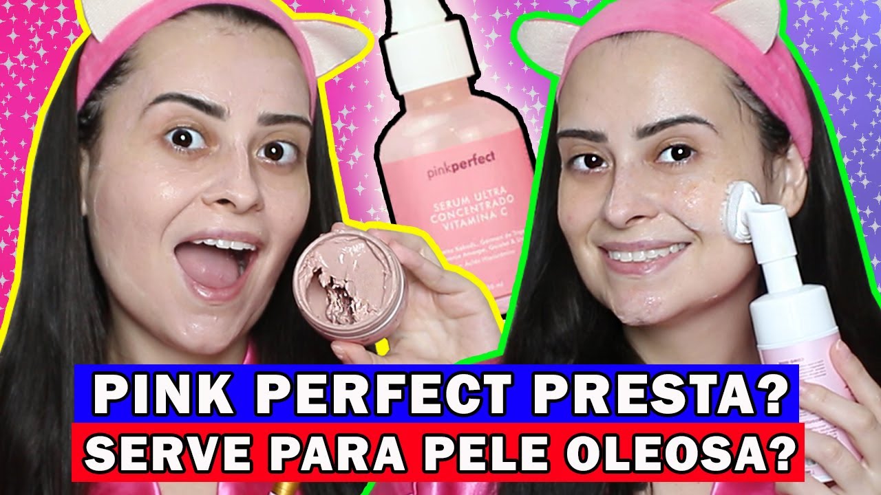 Pink Perfect Funciona É Bom Mousse De Limpeza Argila Rosa Sérum