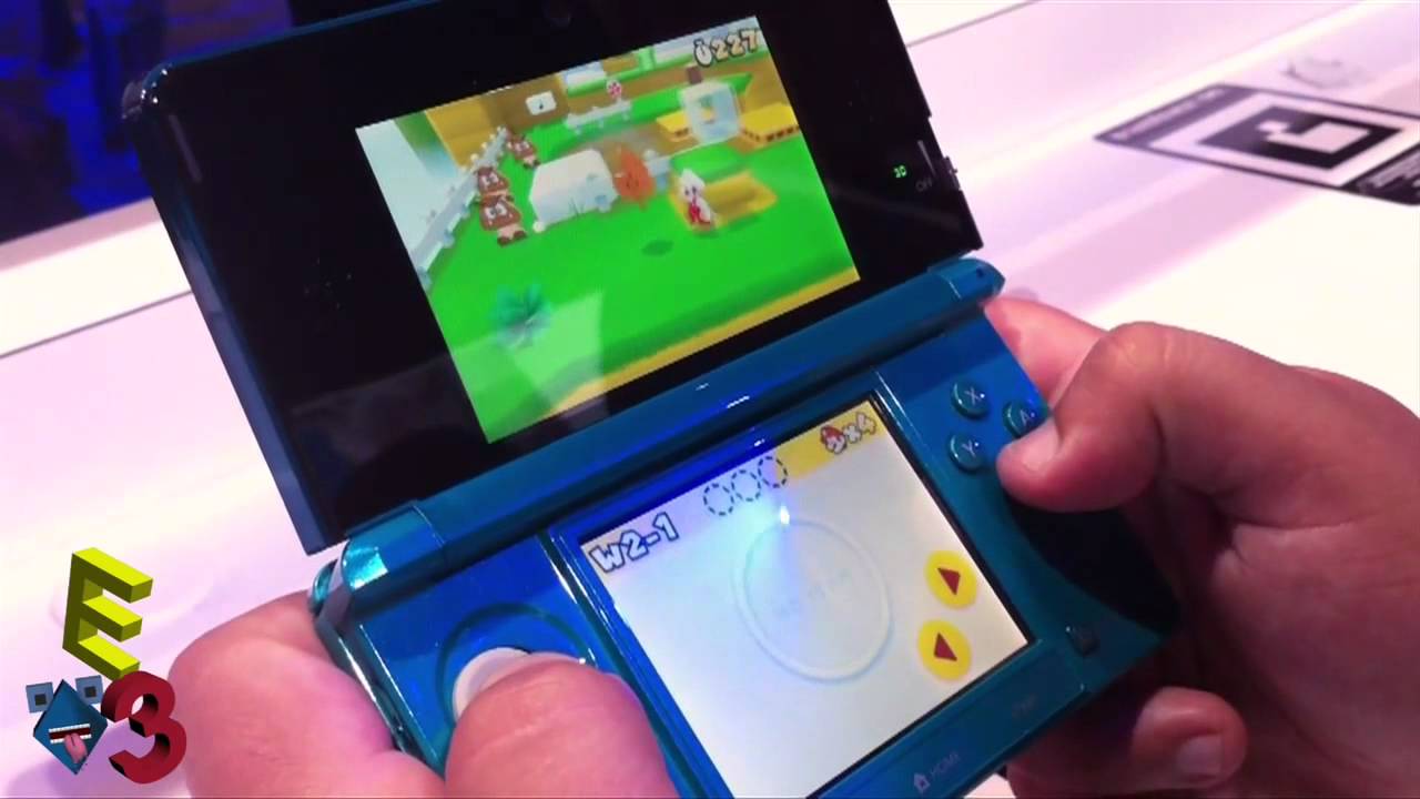 E3 2011 - Super Mario 3DS Show Floor Gameplay - YouTube