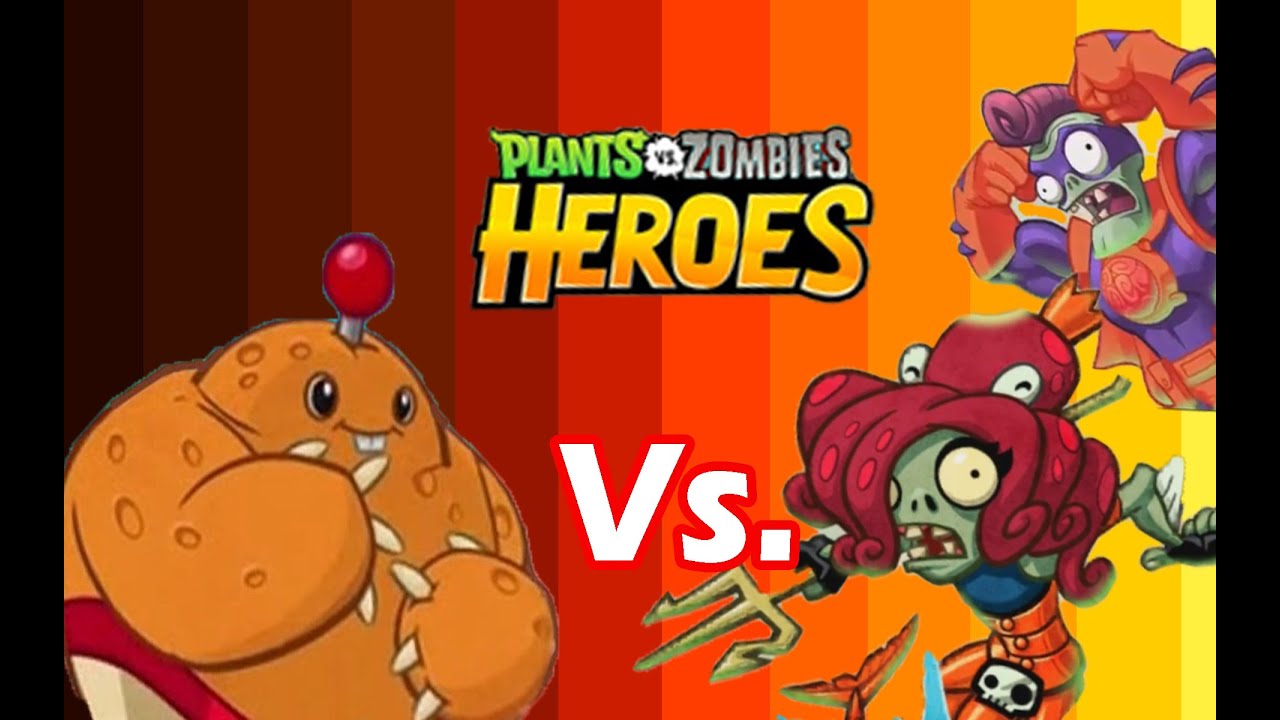 Plants vs. Zombies Heroes: Gameplay Mission 3: (Level 1-2) Spudow Vs ...