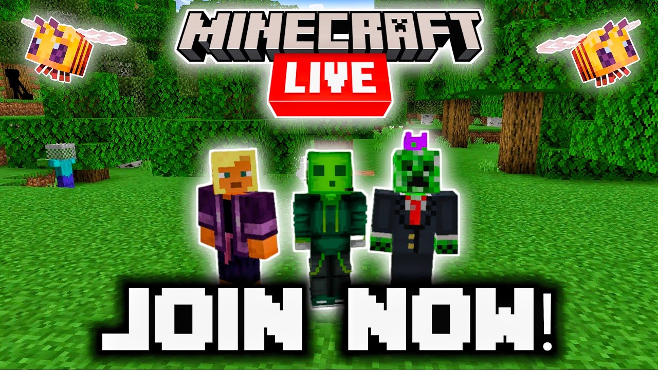 MINECRAFT BEDROCK SMP JOIN NOW! | 🔴LIVE STREAM🔴 | AP2EARCRAFT - YouTube