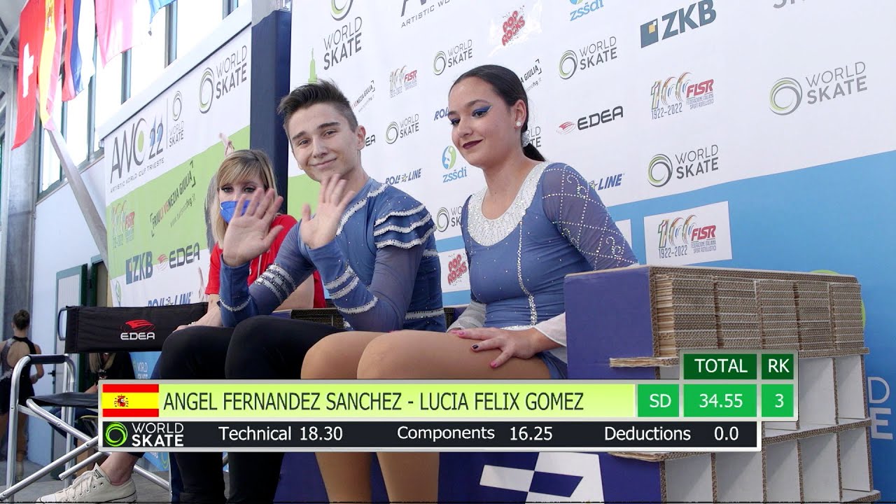 AWC22 - Angel Fernandez Sanchez & Lucia Felix Gomez - Dance: Style ...