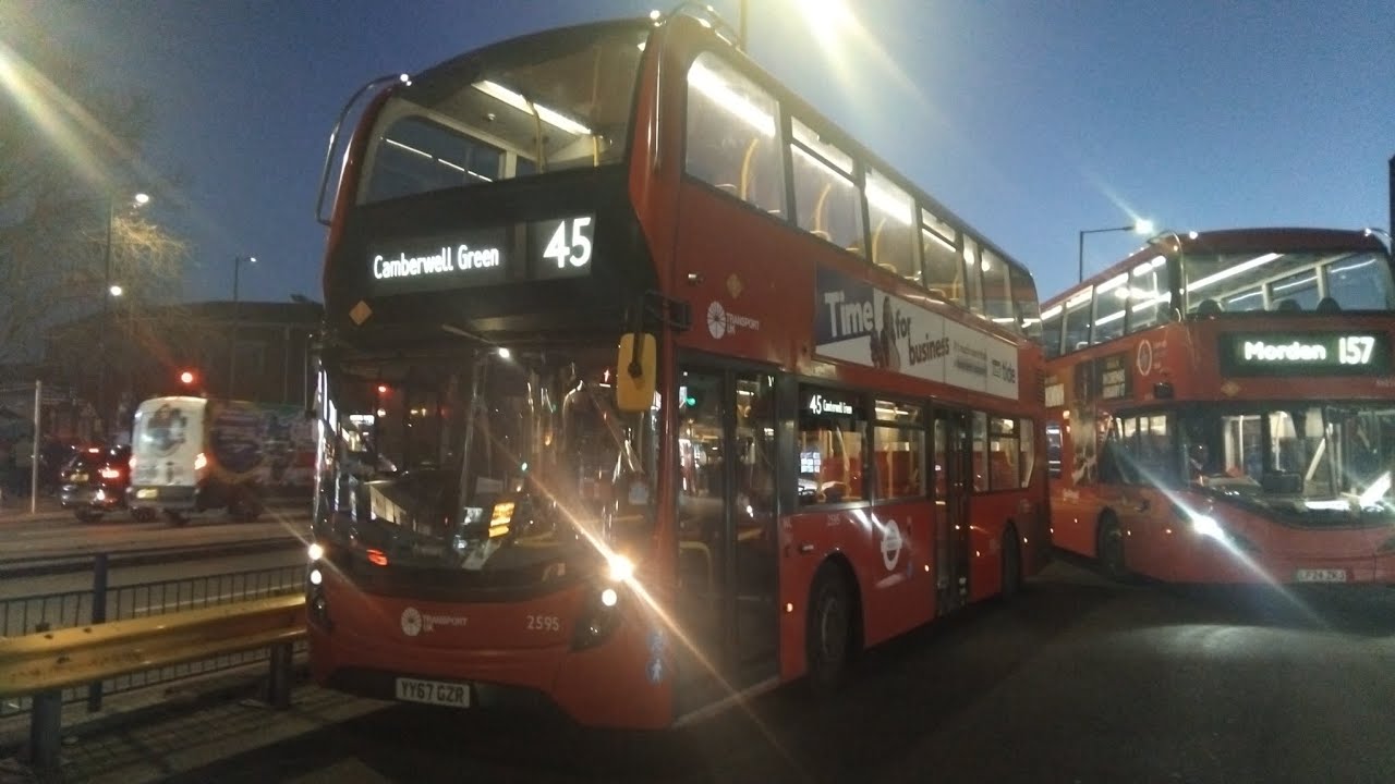 (First Day) - T UK - ADL E400 MMC - 2595 - YY67GZR - on Route 45 - at ...