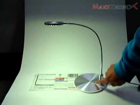 Aluminium LED touch lamp with clamp by MARSTRONIX LTD