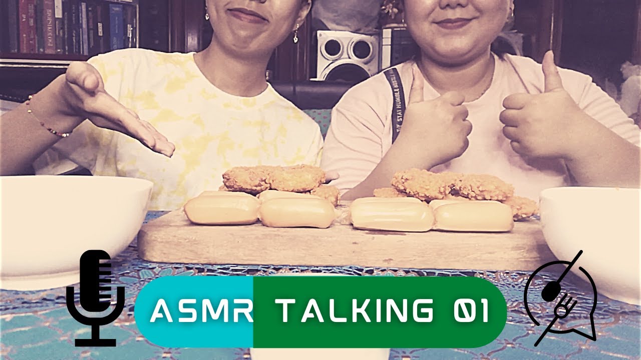 ASMR TALKING | NUGGET AND SAUSAGE | AT01 #asmr #talking - YouTube