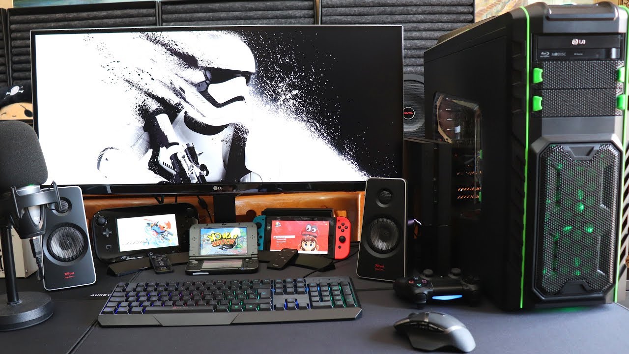 MEGA SETUP DA GAMING | Ritorno su YouTube! ♥ [EL] - YouTube