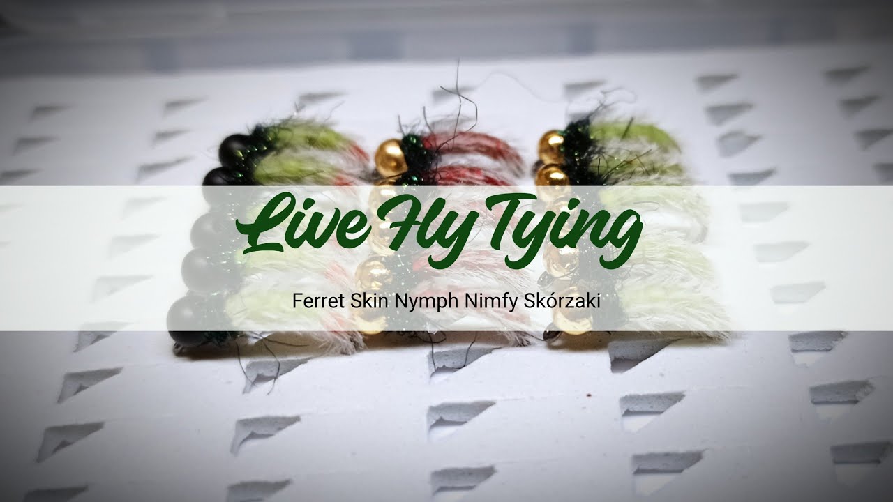 Live Fly Tying Ferret Skin Nymph - YouTube