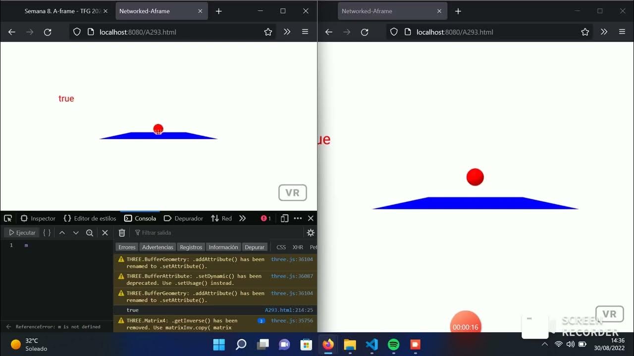 Networked Aframe - Physics - YouTube