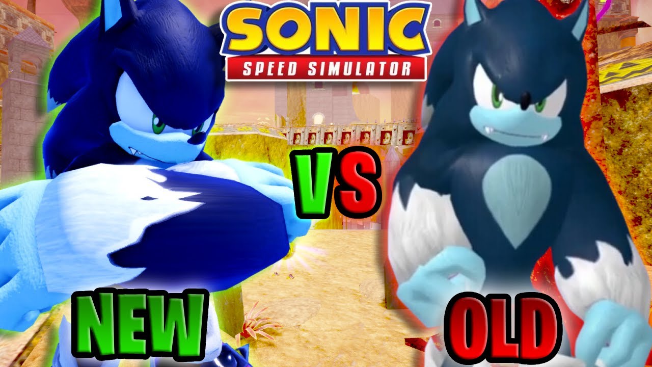 NEW VS OLD WEREHOG! (Sonic Speed Simulator) - YouTube