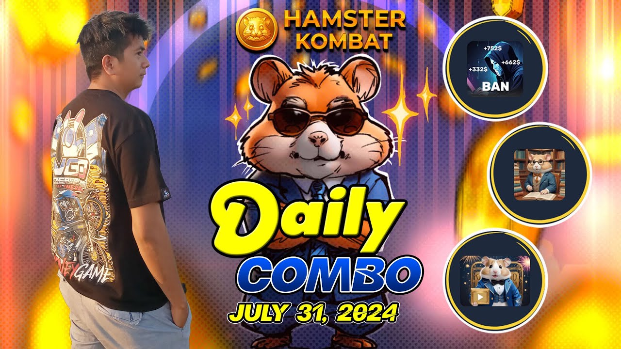 HAMSTER KOMBAT: Daily Combo July 31, 2024 - YouTube