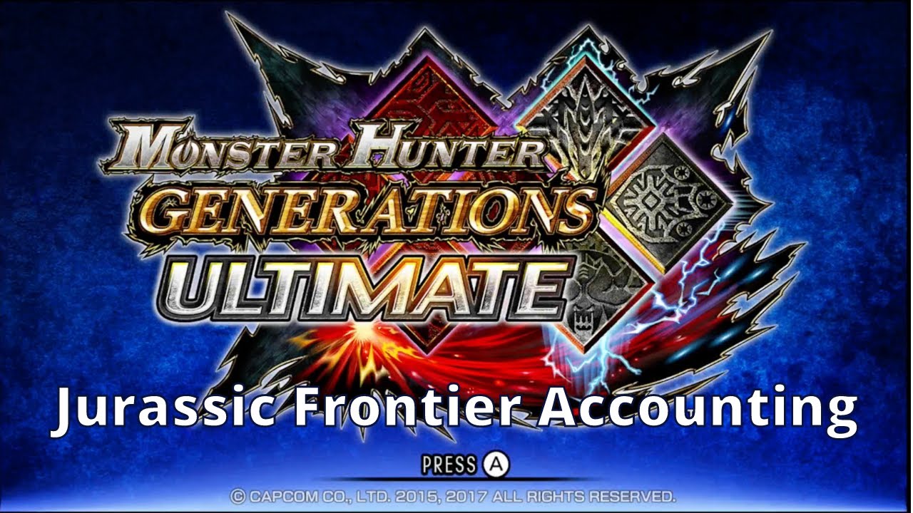 Jurassic Frontier Accounting - Monster Hunter Generations Ultimate ...