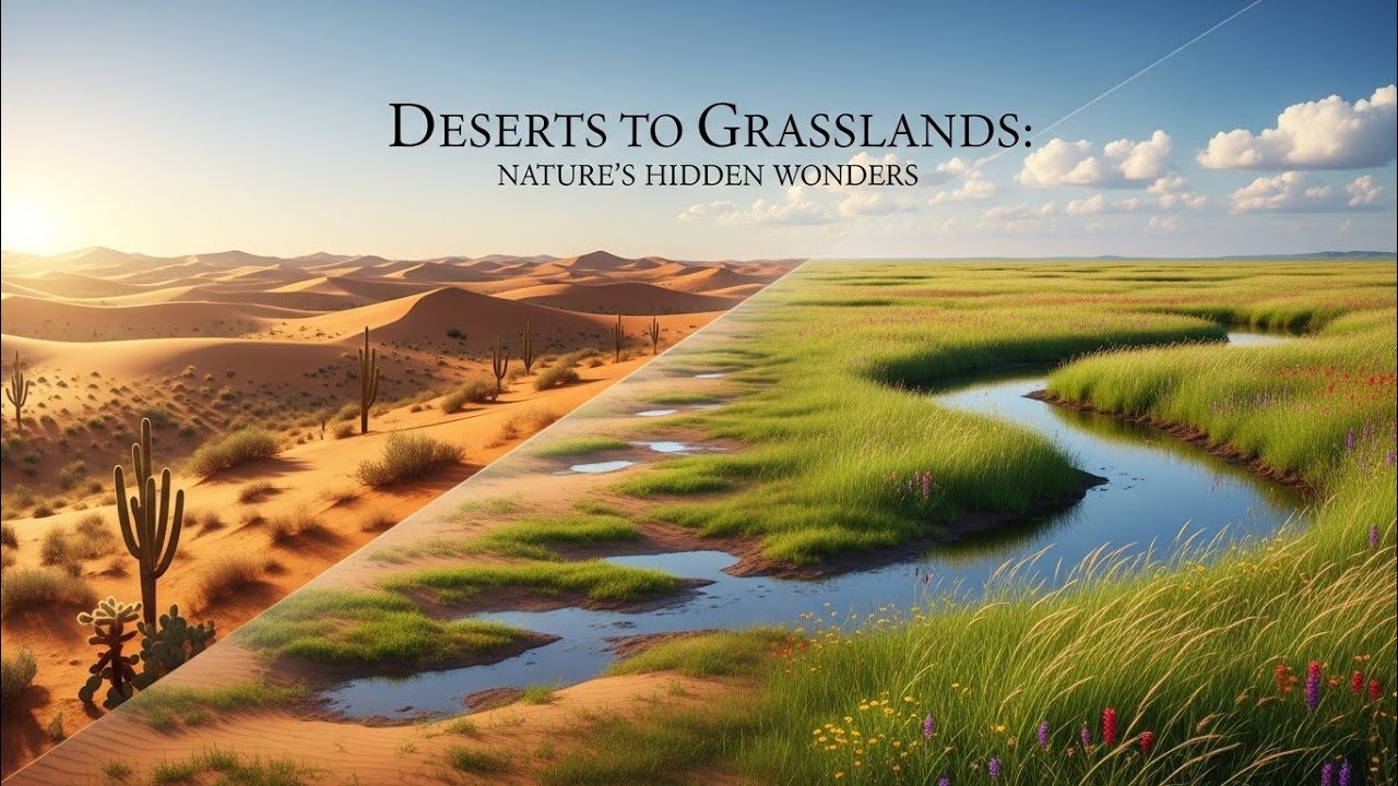 Deserts to Grasslands: Nature's Hidden Wonders - YouTube