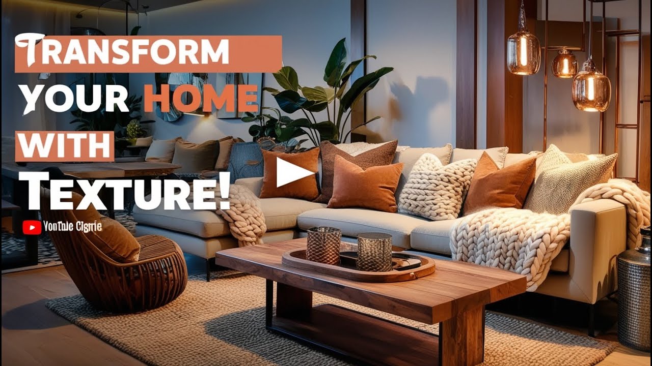 Mastering Texture Layering in Interior Design: Tips & Tricks - YouTube