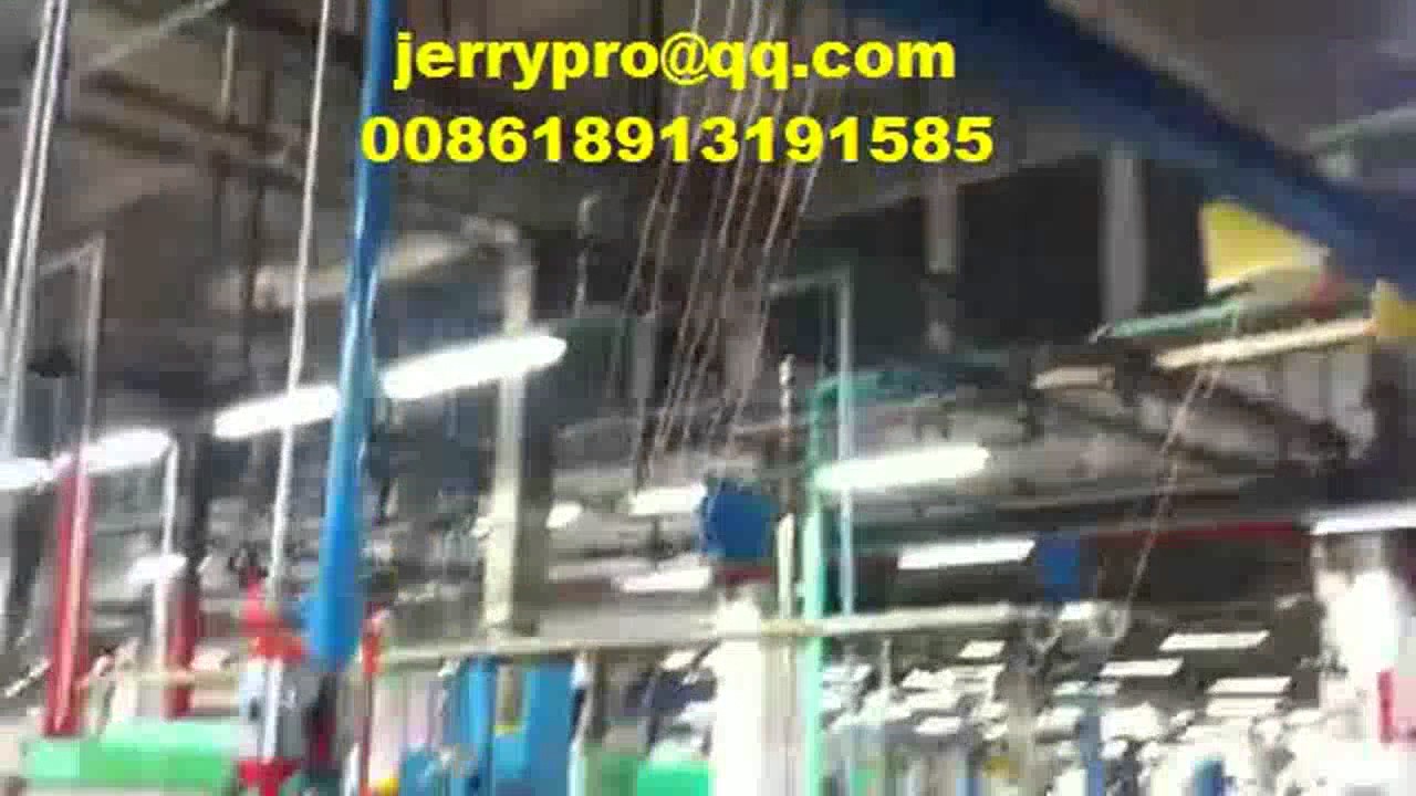 Wire electroplating tinning machine - YouTube