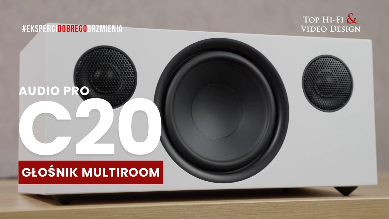 Audio Pro C20 – głośnik multiroom – energiczne brzmienie w ...