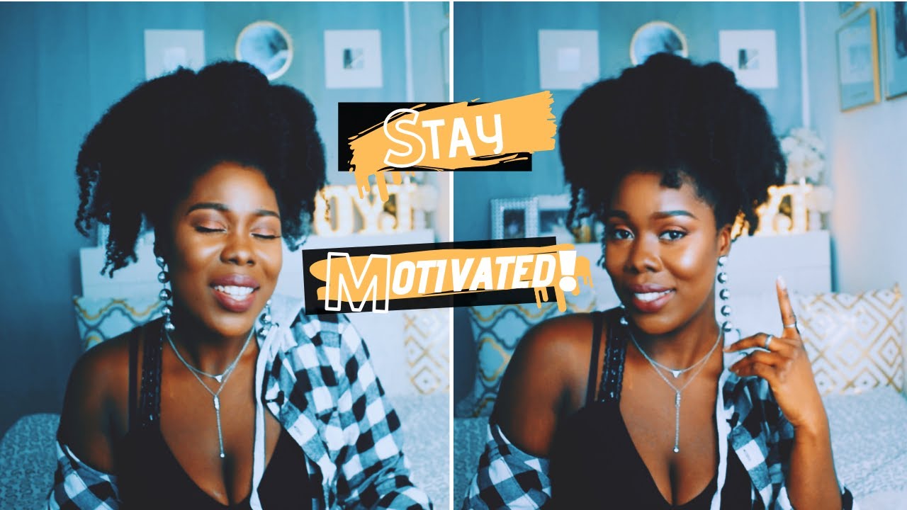 How to STAY MOTIVATED on the NATURAL HAIR JOURNEY | Obaa Yaa Jones ...