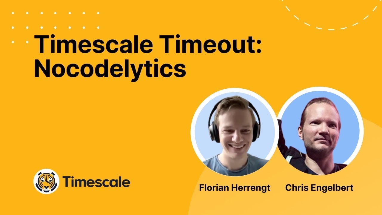 Timescale Timeout with Florian Herrengt and Chris Engelbert - YouTube