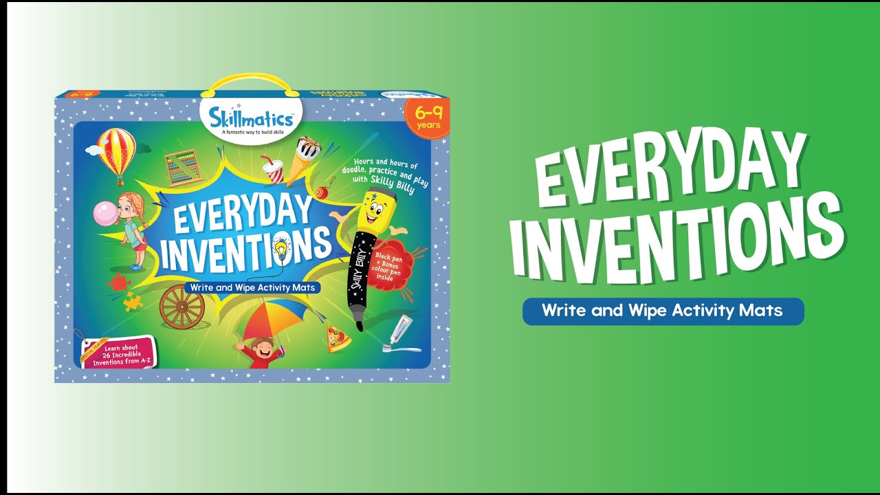 Everyday Inventions | Unboxing | Activity Mats | Ages 6-9 - YouTube