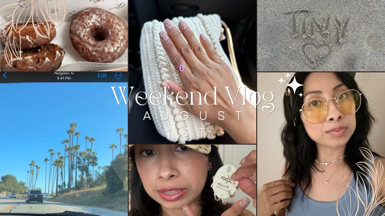 A week in my life! First week of August. Donuts, Beach, Shopping! - YouTube