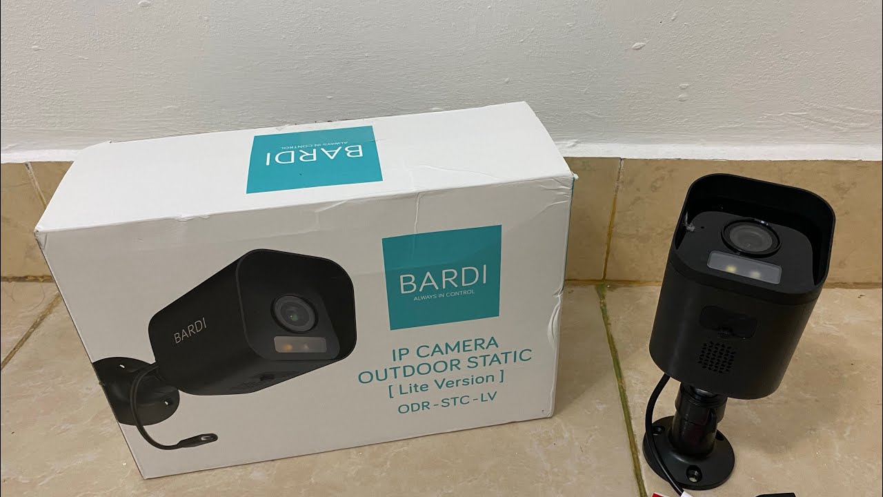 BARDI Smart IP Camera Outdoor Static Lite Version || Unboxing - YouTube